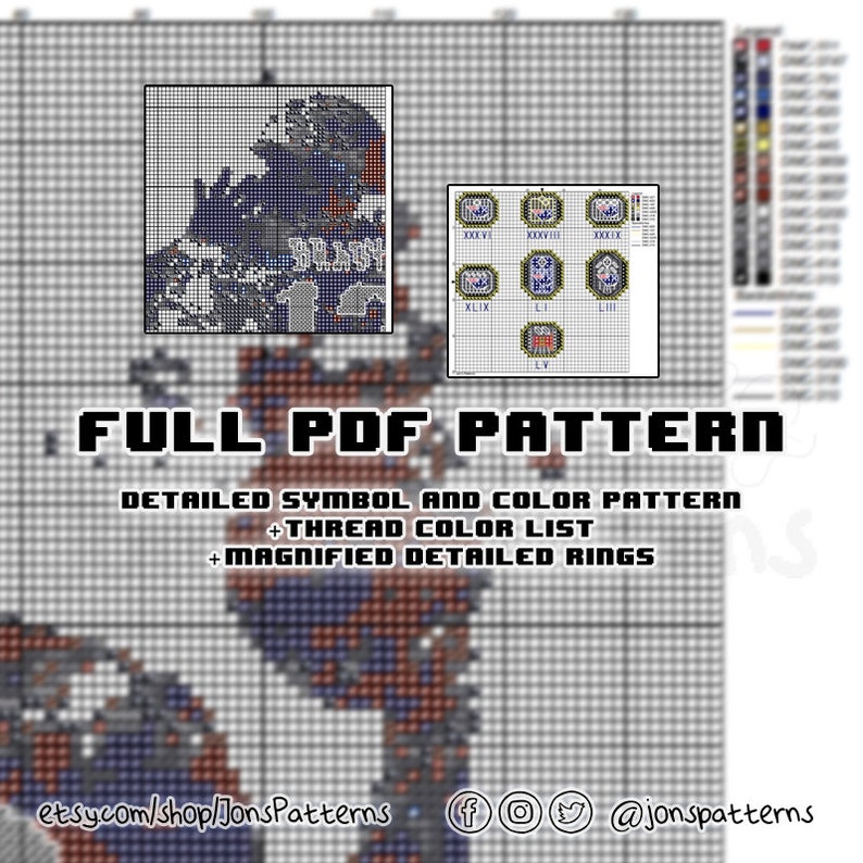Tom Brady | Cross Stitch Pattern [instant Download PDF] - Etsy