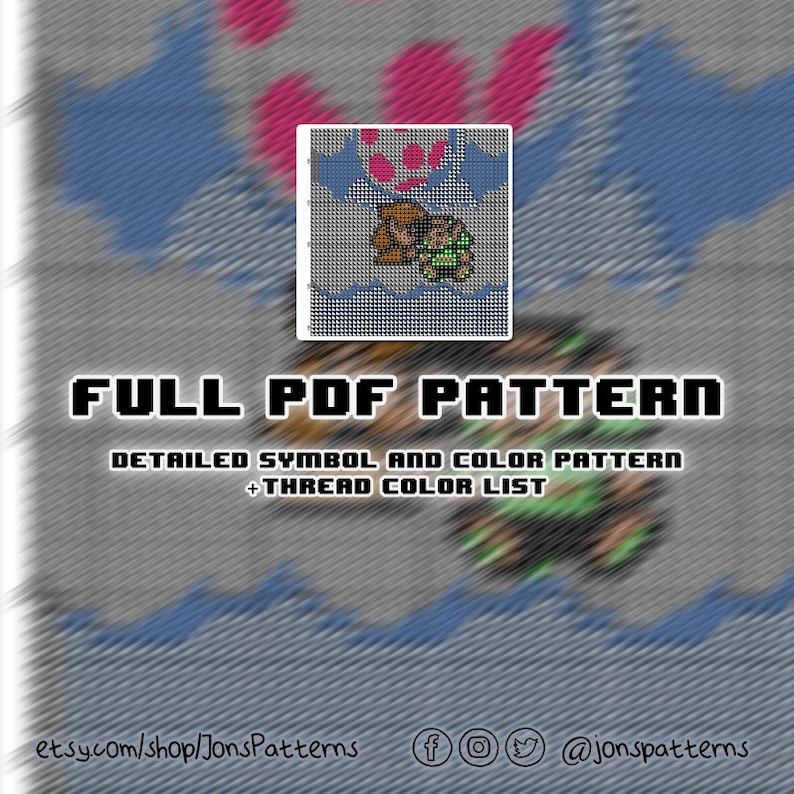 The Legend of Zelda - Link's Awakening | Cross Stitch Pattern [instant ...