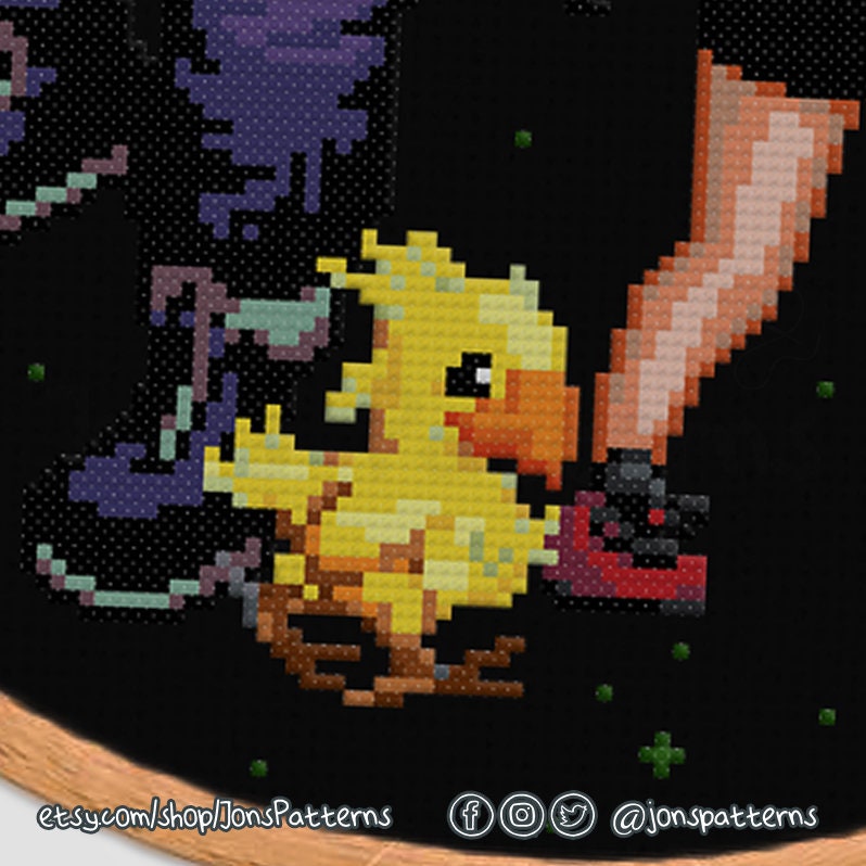 Final Fantasy VII - Cross Stitch Pattern [instant Download PDF] - Etsy