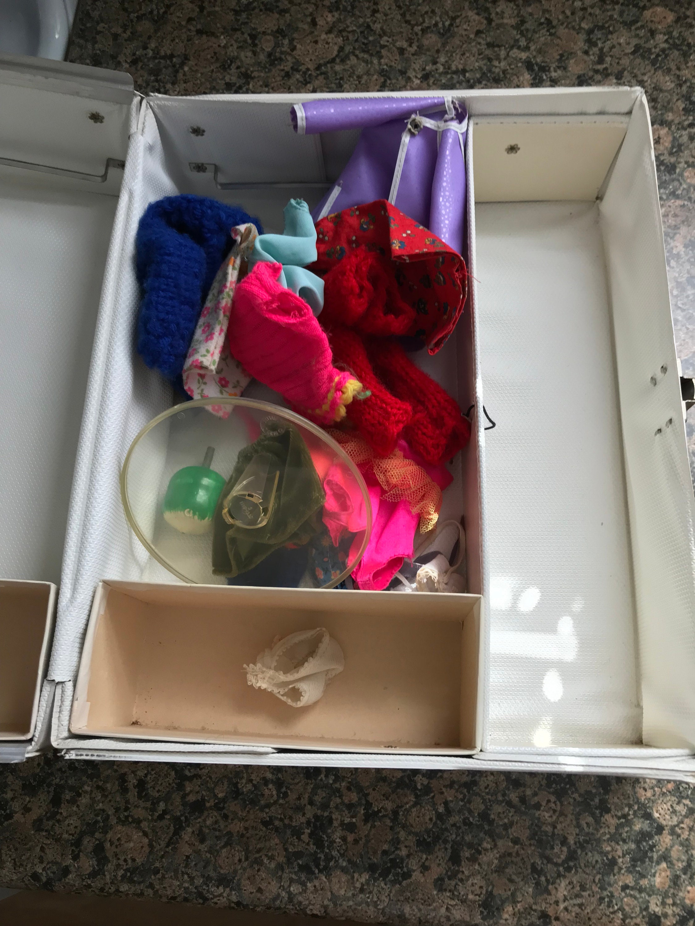 Vintage 1968 Barbie Doll Clothing Trunk by Mattel With Some - Etsy