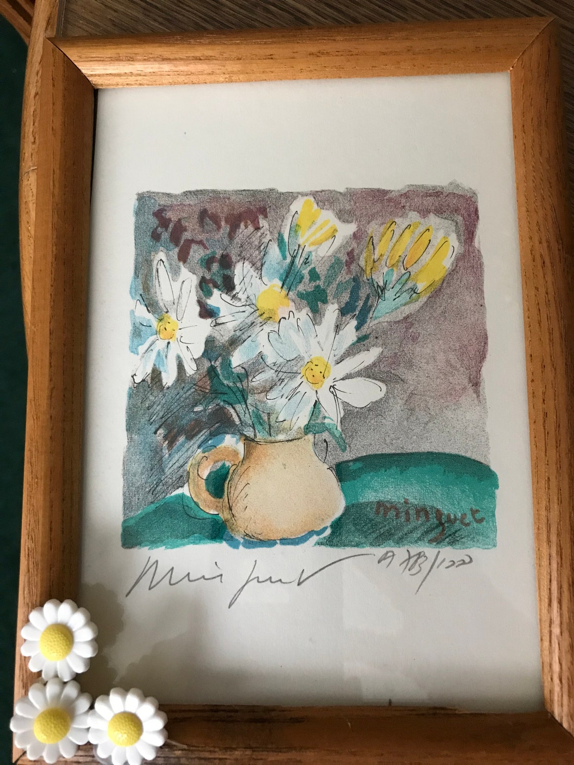 Vintage Alexandre Minguet Original Fine Art Lithograph Signed, Numbered ...