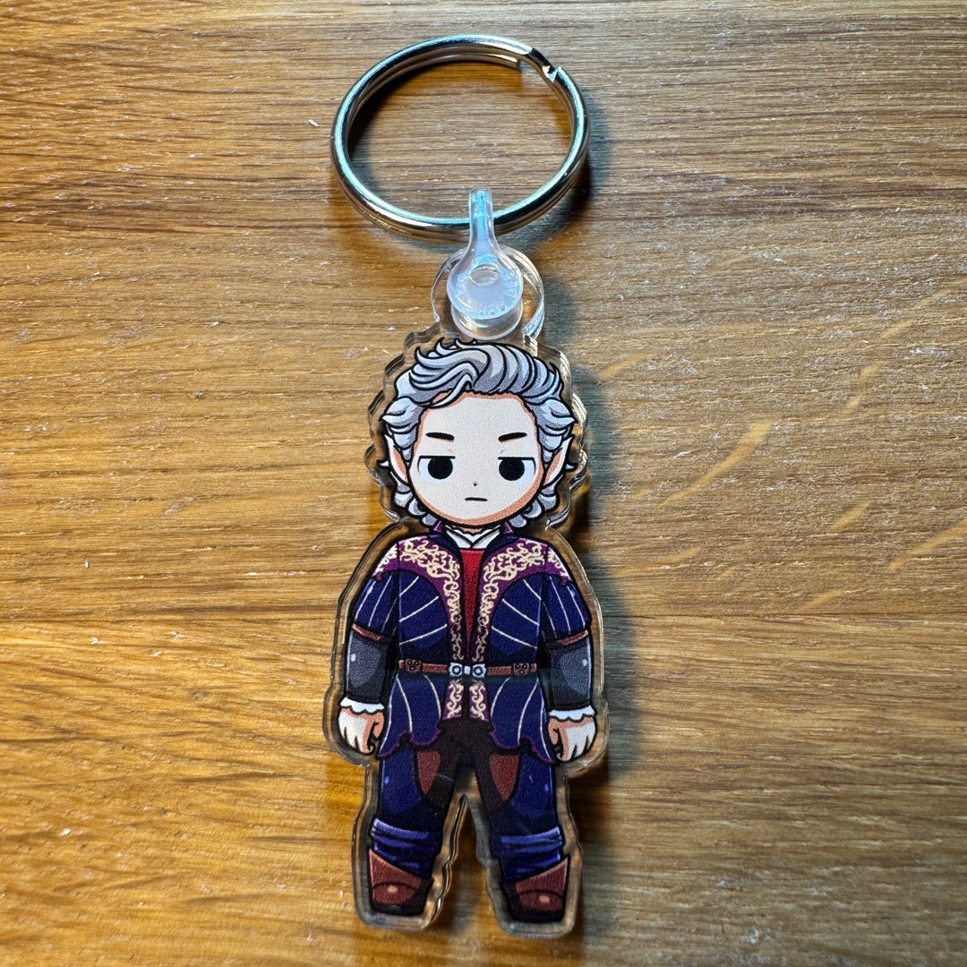 Baldur's Gate 3 Keychains: RPG Character Tokens (double-sided) - Etsy