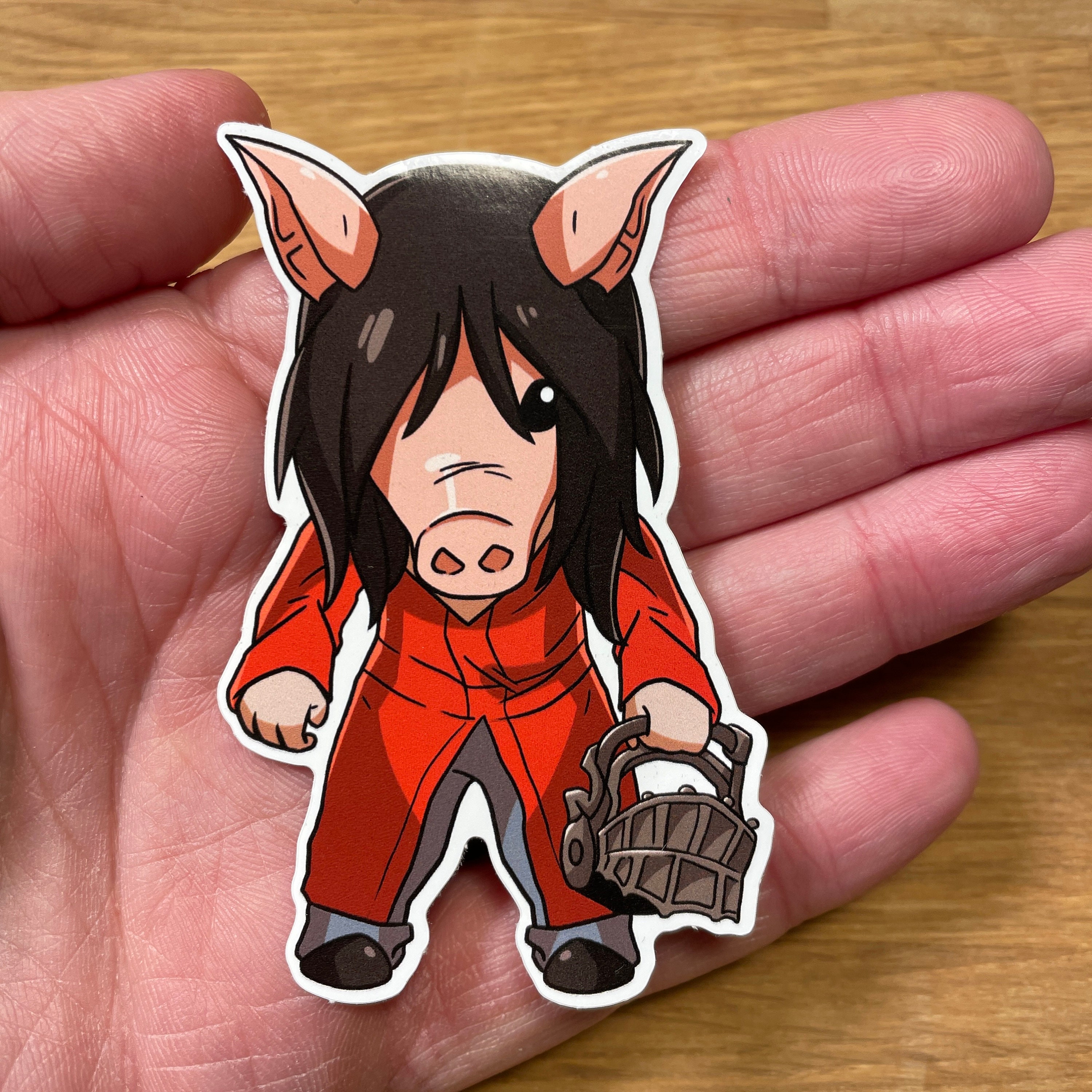 Dead by Daylight Killer Chibi Stickers (huntress, Pig, and More) - Etsy