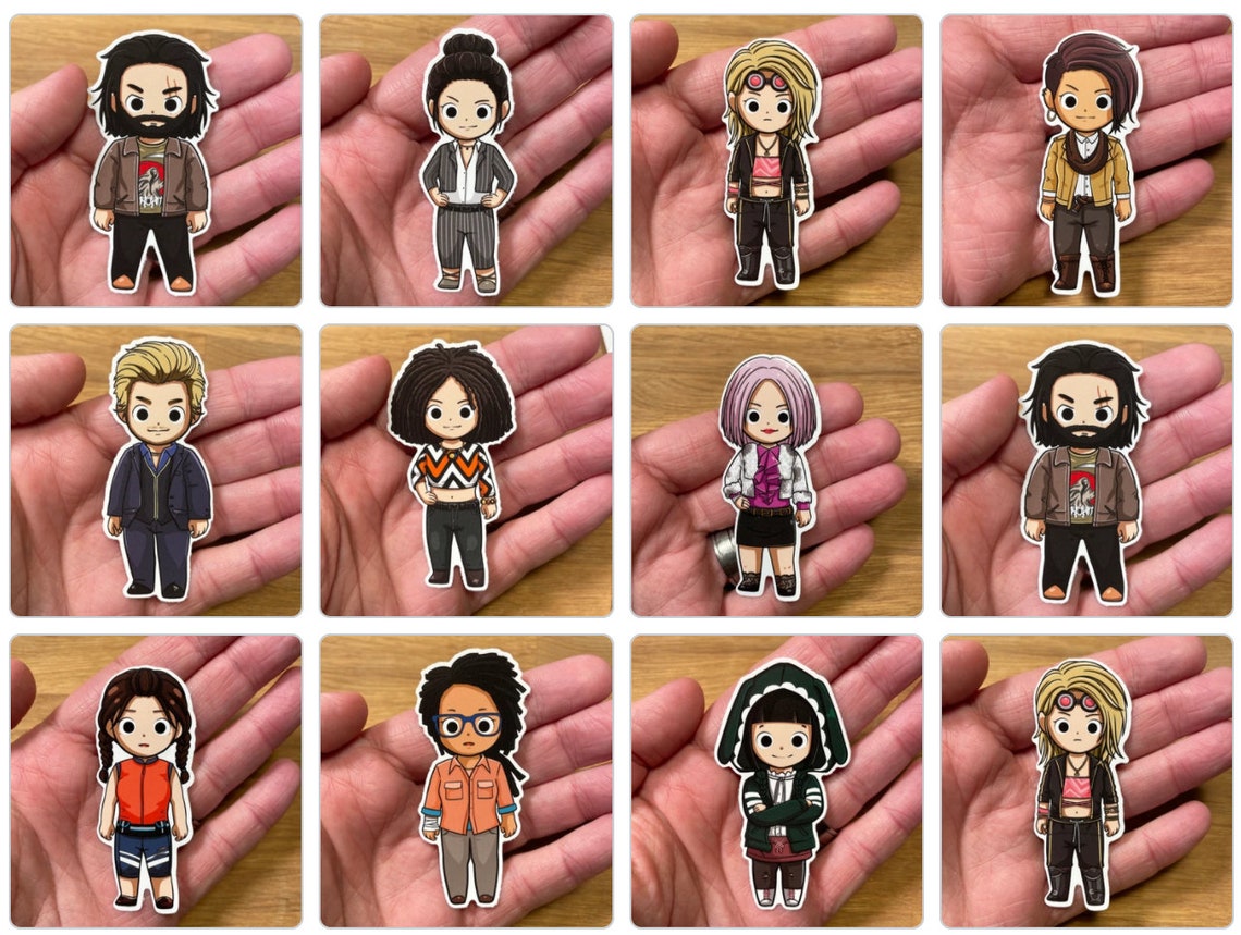 Dead by Daylight Survivor Chibi Stickers - Etsy