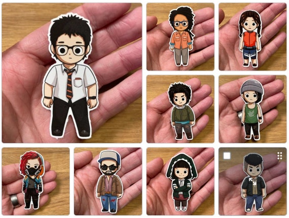 Dead by Daylight Survivor Chibi Stickers - Etsy