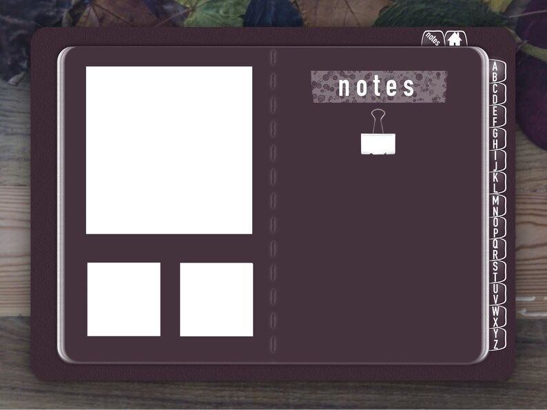 Digital Address Book, Goodnotes Contact Book, Hyperlink Address Book ...