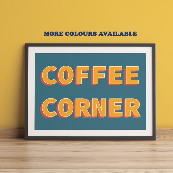 Coffee Corner Sign - Etsy