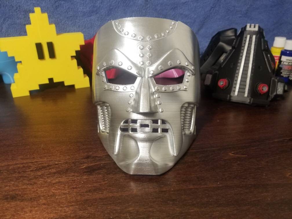 Doctor Doom Face Mask Epic Cosplay Armor w/ a True Metallic | Etsy