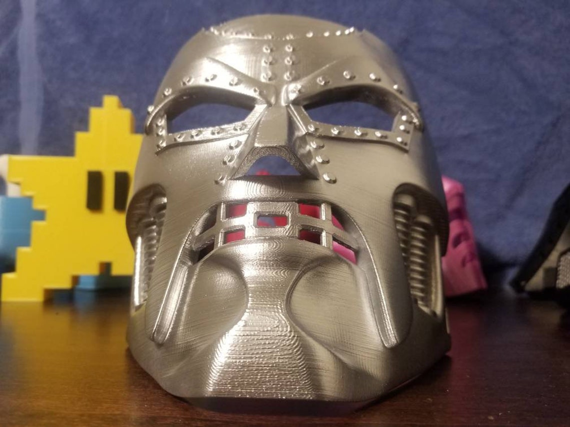 Doctor Doom Face Mask Epic Cosplay Armor w/ a True Metallic | Etsy