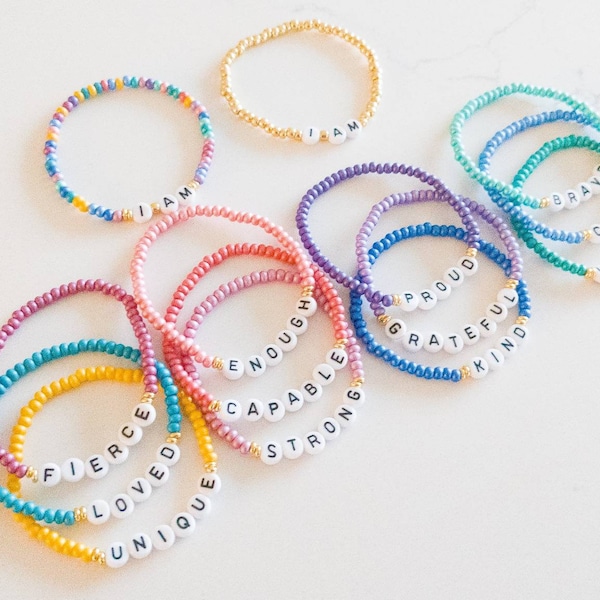 Affirmation Bracelet - Etsy