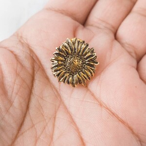 100% of Profits Donated to Support Ukraine Sunflower Pin Ukraine ...