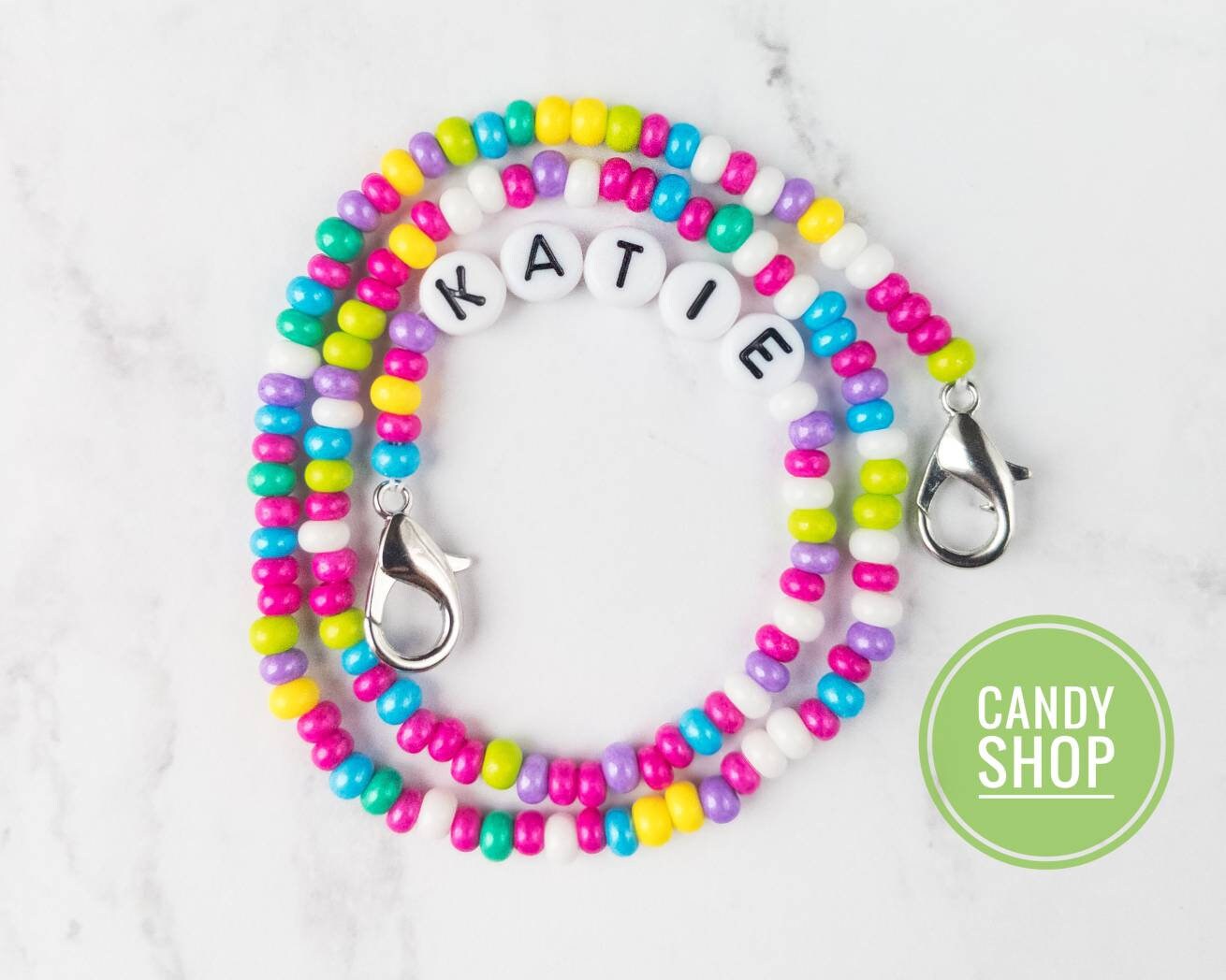 Personalized Beaded Mask Lanyard Mask Chain Mask Necklace - Etsy