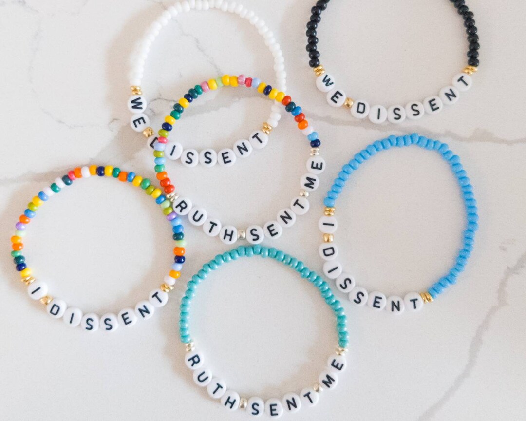 SHIPPING IN DECEMBER We Dissent Donation Bracelet Pro Choice Bracelet ...