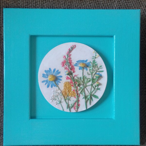 Botanical Bas Relief - Etsy