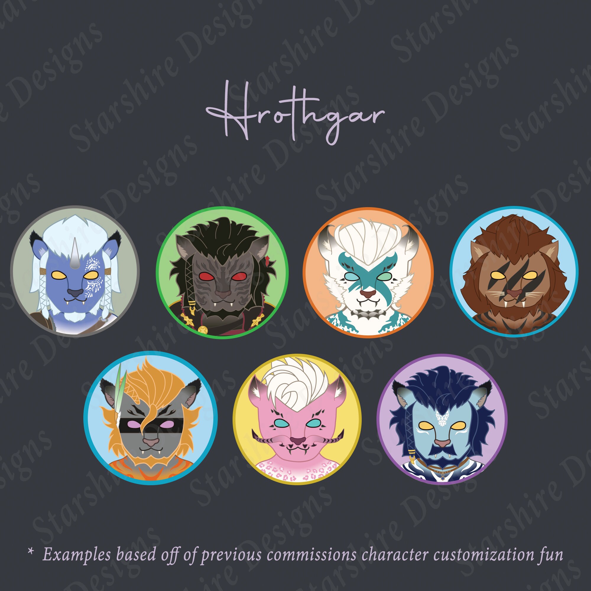 FFXIV Custom Character Portrait Icon [ DIGITAL ] - Etsy