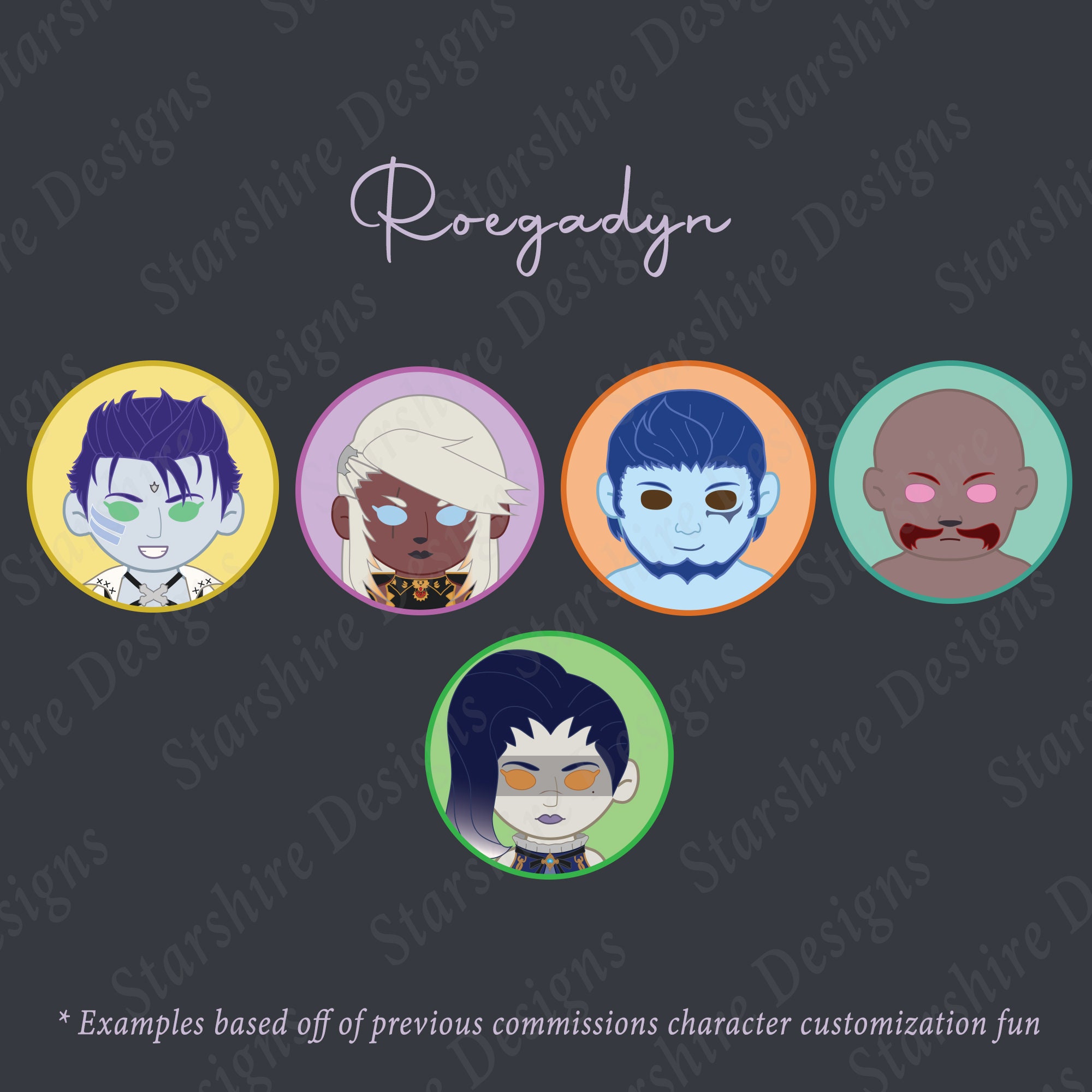 FFXIV Custom Character Portrait Icon DIGITAL - Etsy