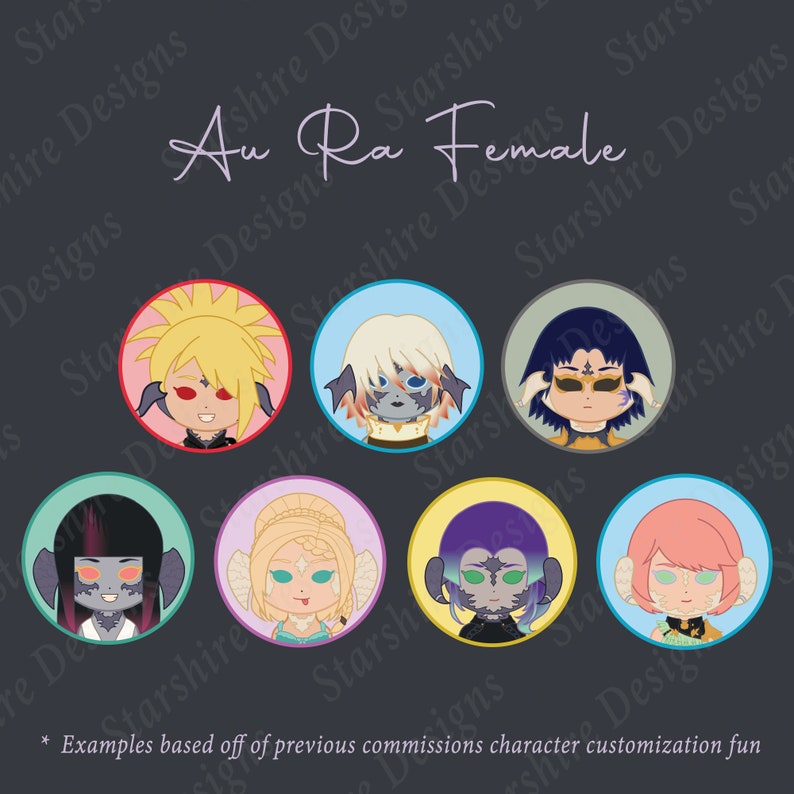 FFXIV Custom Character Portrait Icon DIGITAL - Etsy