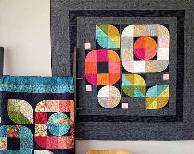 MOD FLOWER BOX ~ Quilt Pattern by Robin Pickens ~ Modern Squares ~ 51 ...