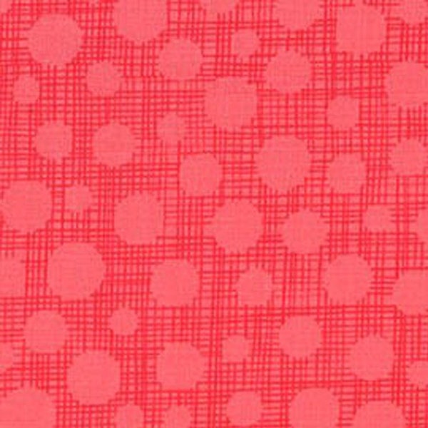 Michael Miller Hash Dot Red - Etsy