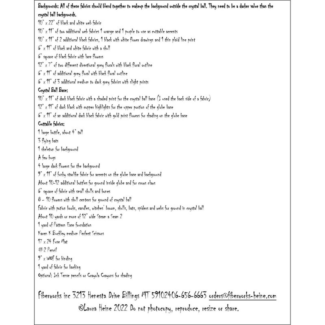 CRYSTAL BALL Collage Quilt Pattern by Laura Heine - Etsy