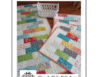 Bricks Table Runner - Etsy