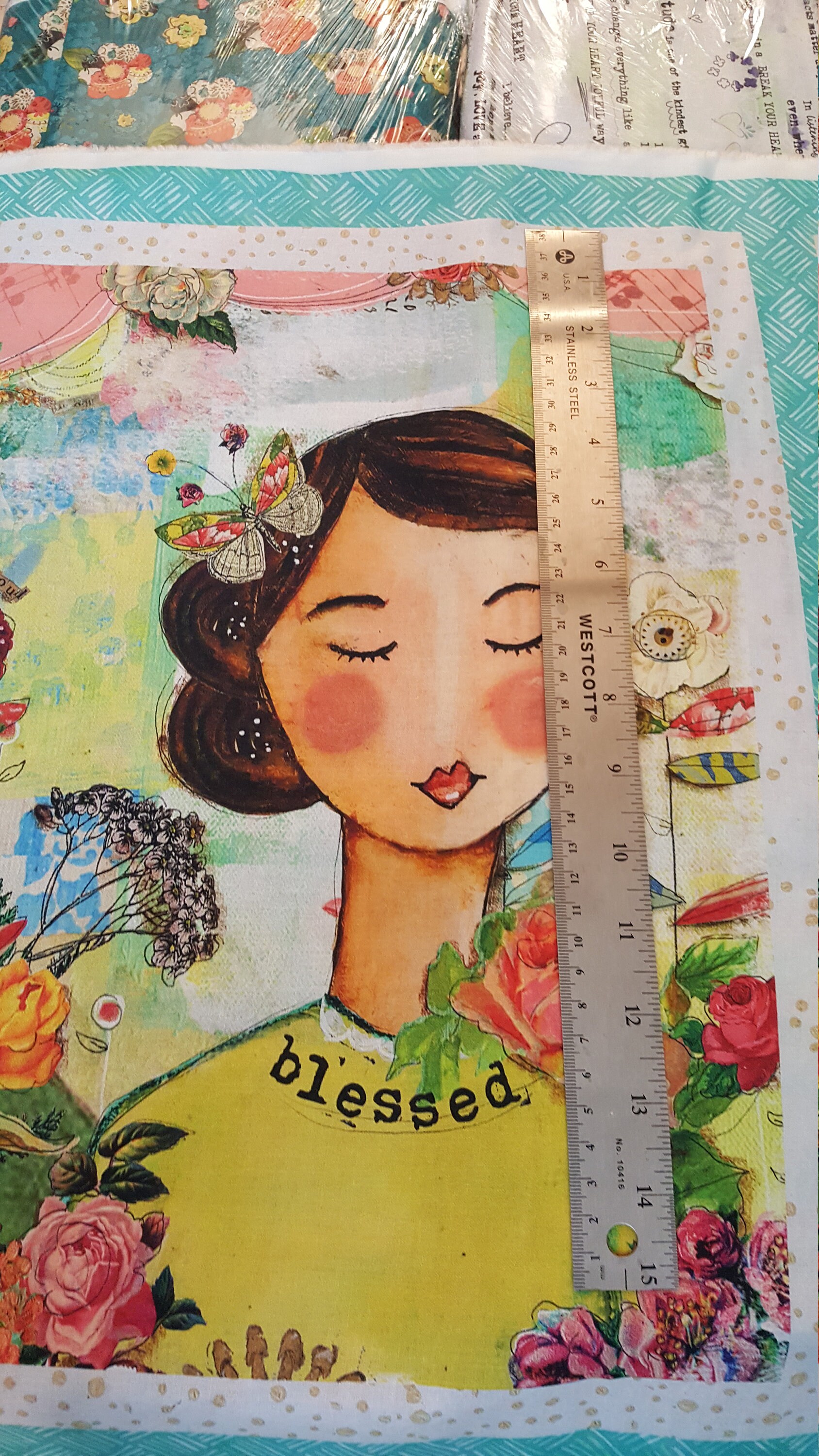 SOULSHINE & DAYDREAMS PANEL Kelly Rae Roberts for Benartex - Etsy