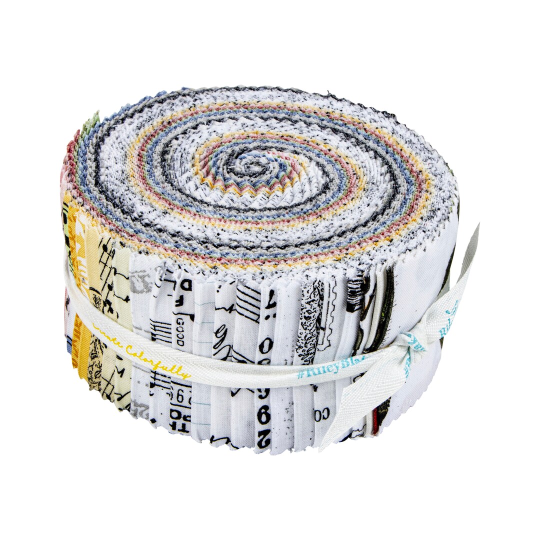 ART JOURNAL Jelly Roll ~ 40, 2.5" Strips ~ J. Wecker Frisch for Riley ...