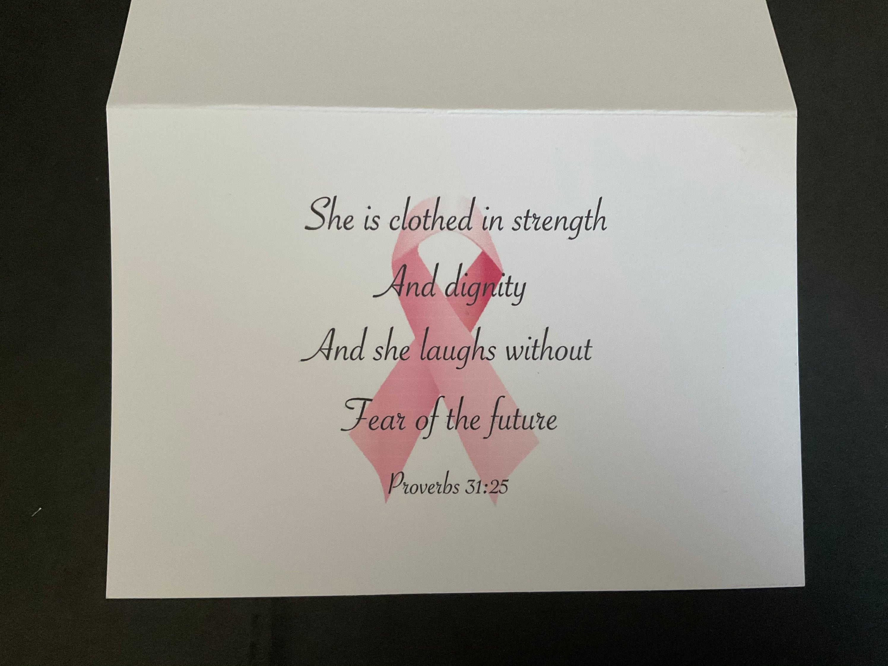 Breast Cancer Notecards - Breast Cancer - Notecards - Religious ...