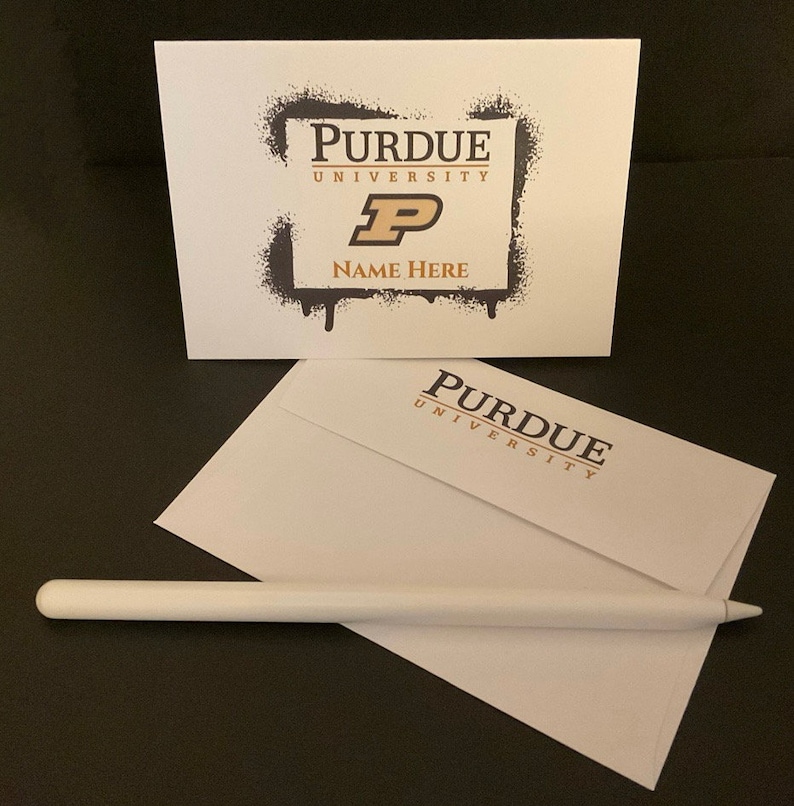 Purdue University Notecards-thank You Cards - Etsy