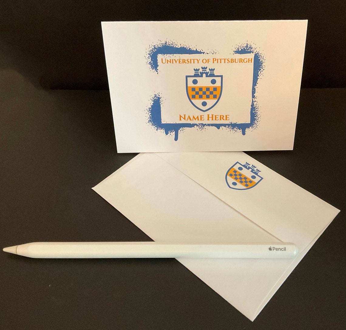 Notecards-thank You Cards-university of Pittsburgh - Etsy