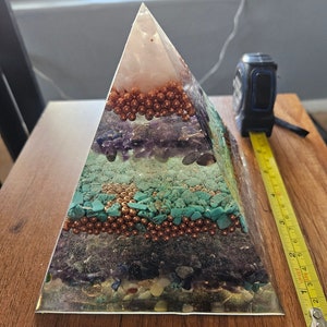Handmade Large 6 Inch Orgone Pyramid - Etsy