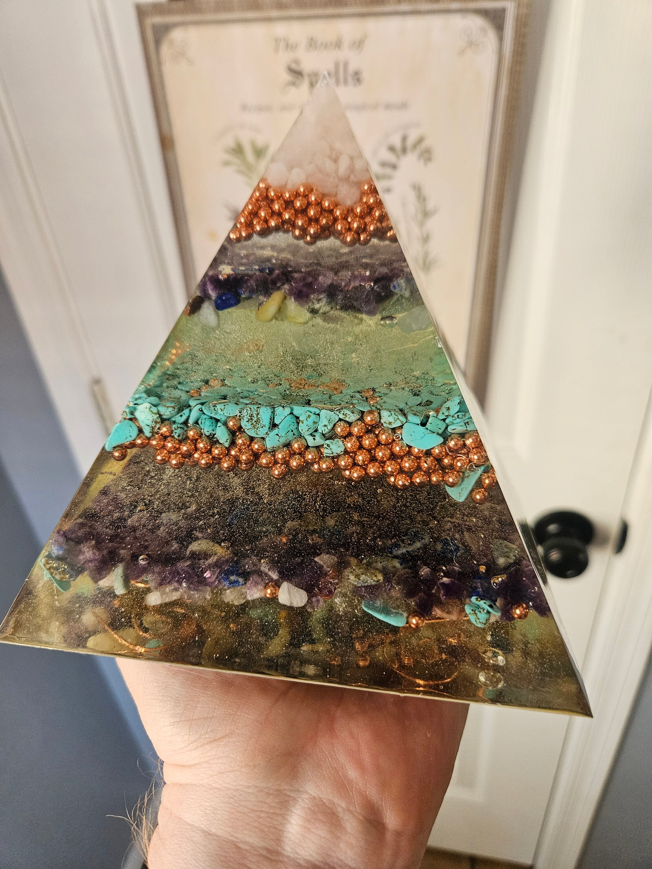 Handmade Large 6 Inch Orgone Pyramid - Etsy