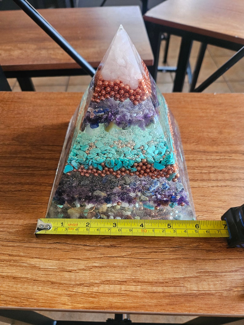 Handmade Large 6 Inch Orgone Pyramid - Etsy