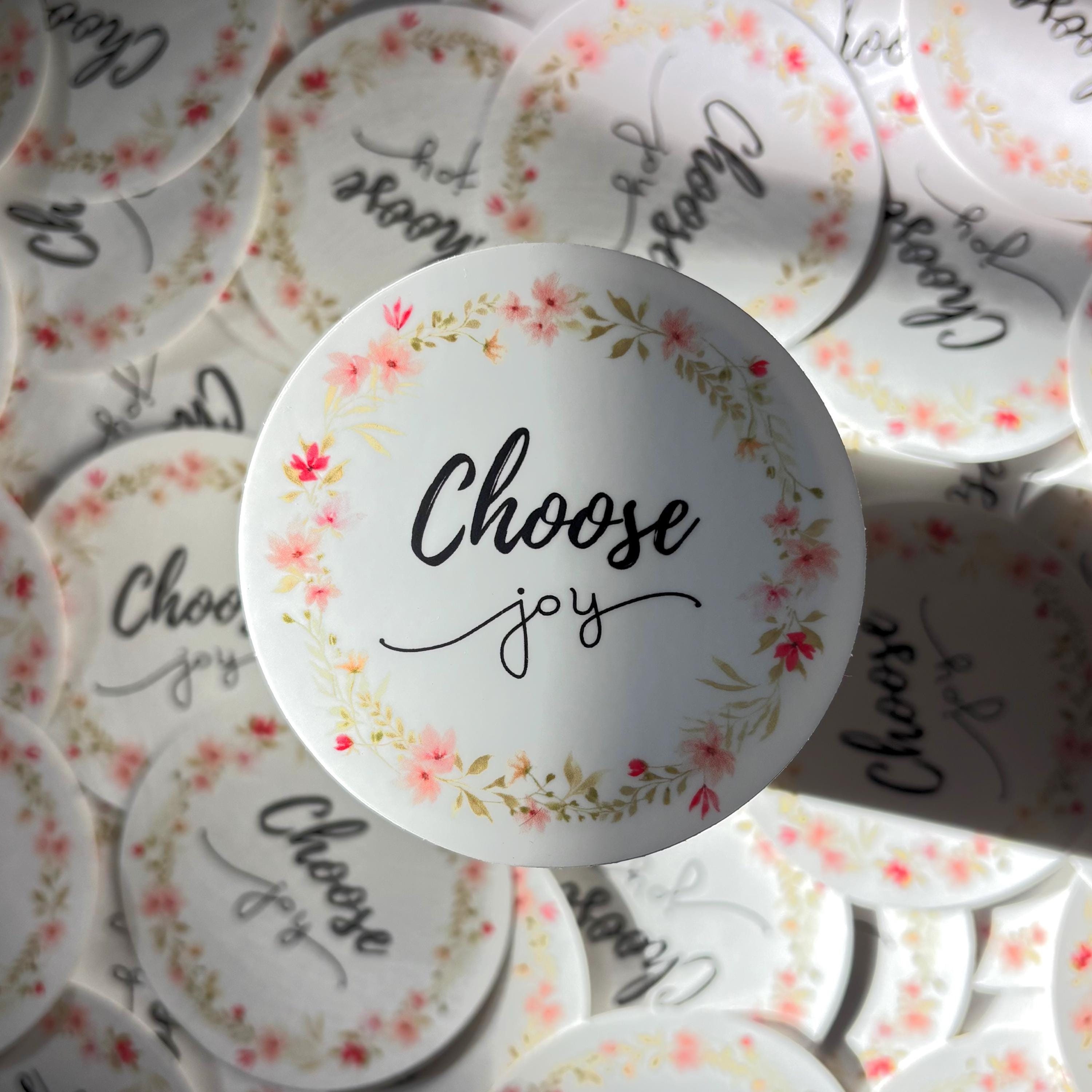 Choose Joy Vinyl Sticker - Etsy