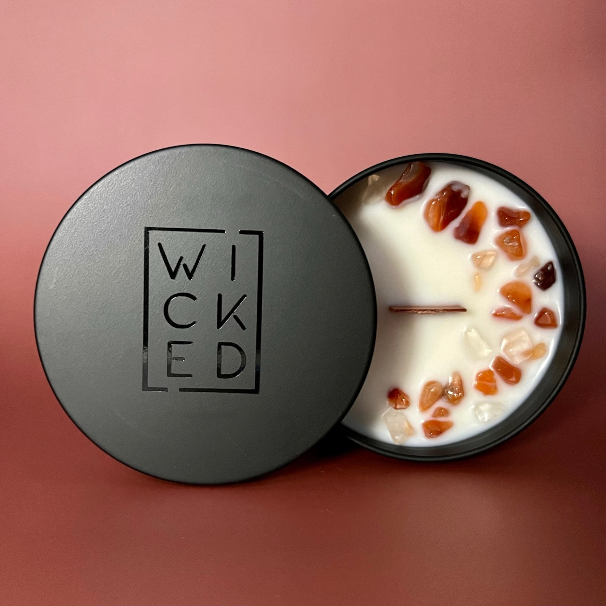 FIRE: White Musk + Cedar | WSC 100% Soy Candle | Natural | Non-toxic ...