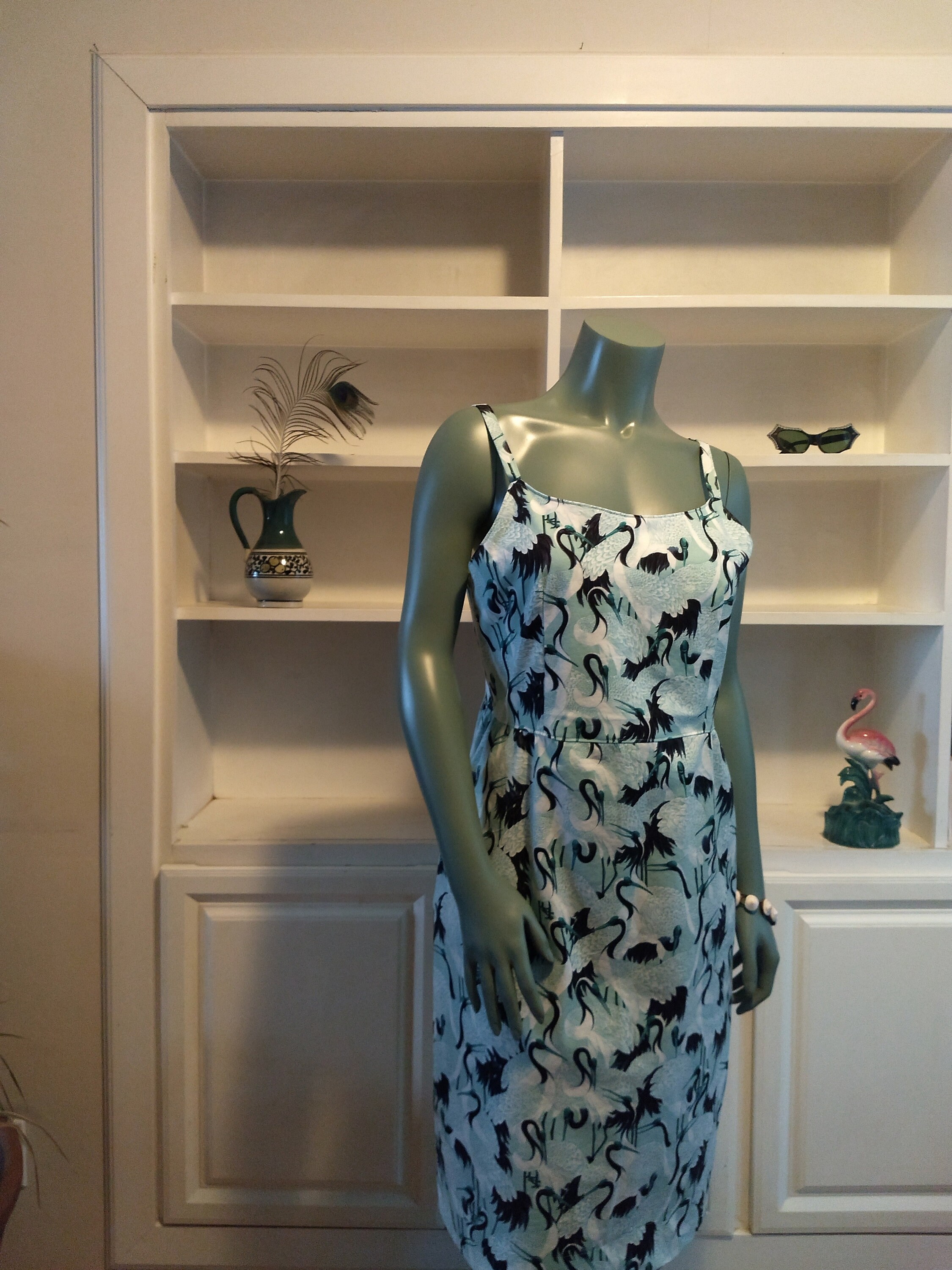 70's Retro Style Dress, Retro Sundress, Handmade Cotton Sundress - Etsy