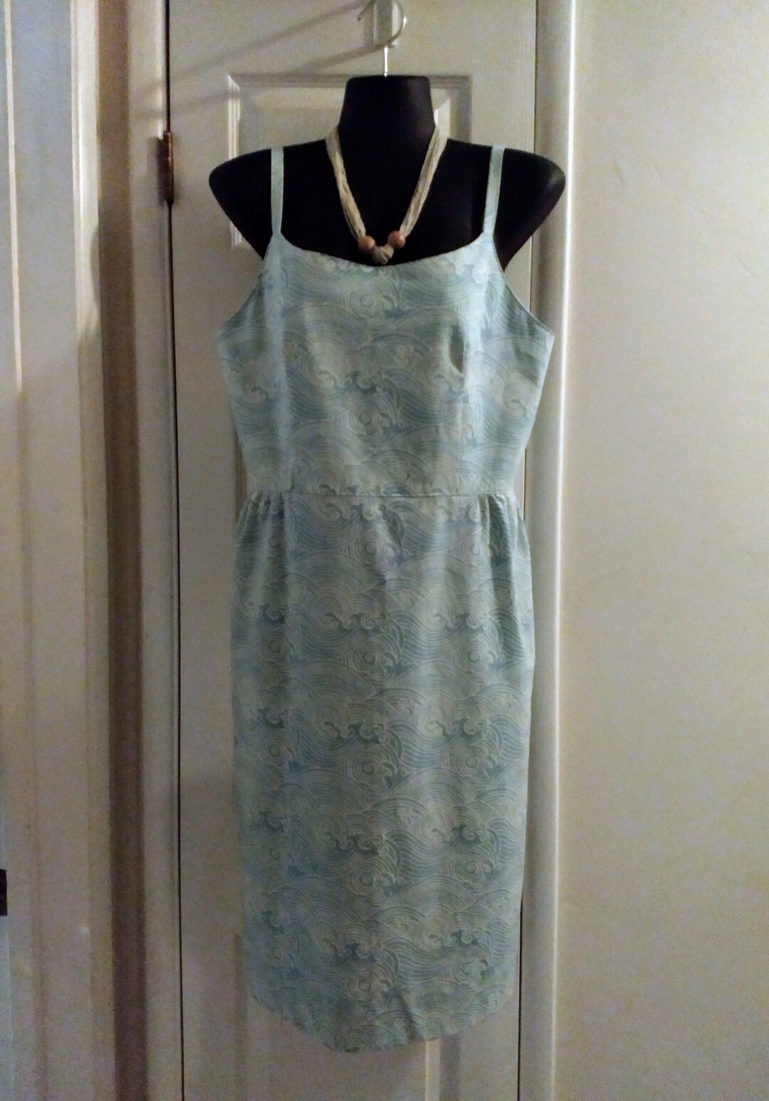 70's Retro Style Dress, Retro Sundress, Handmade Cotton Sundress - Etsy