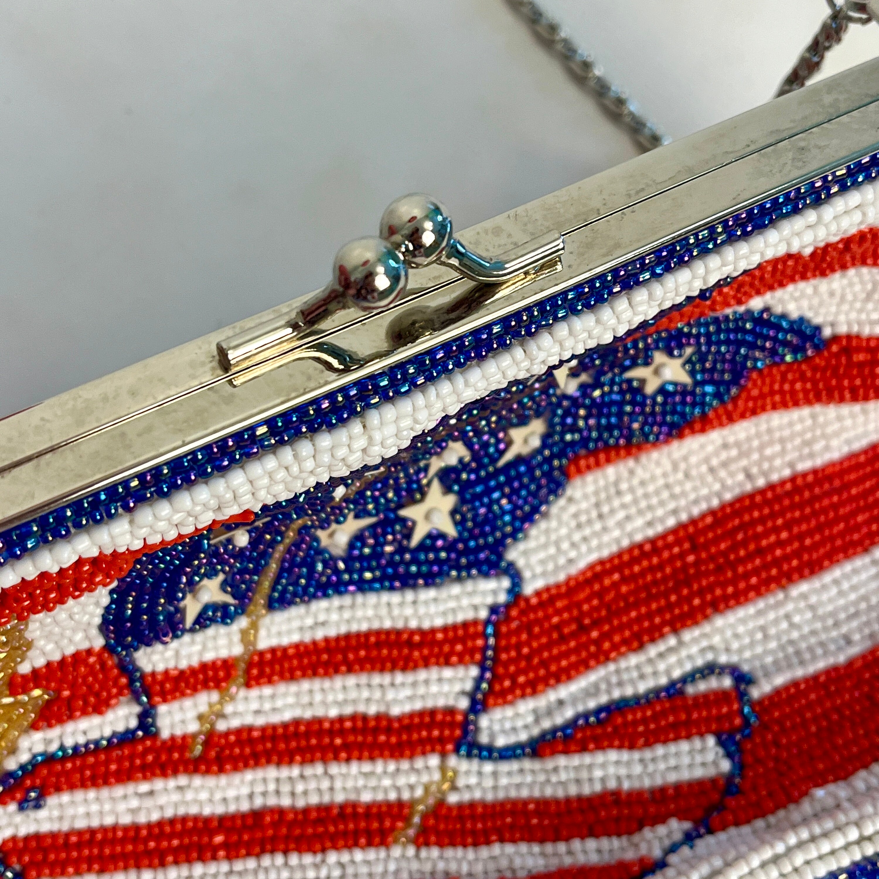 1960's Beaded Purse With Peace Dove - Etsy