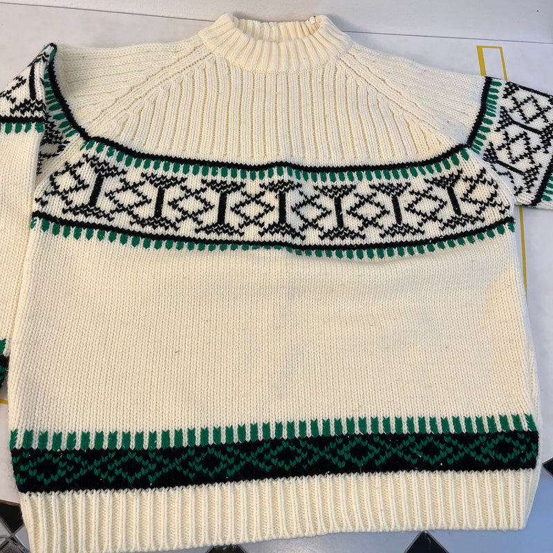 Vintage Ski Sweater - Etsy
