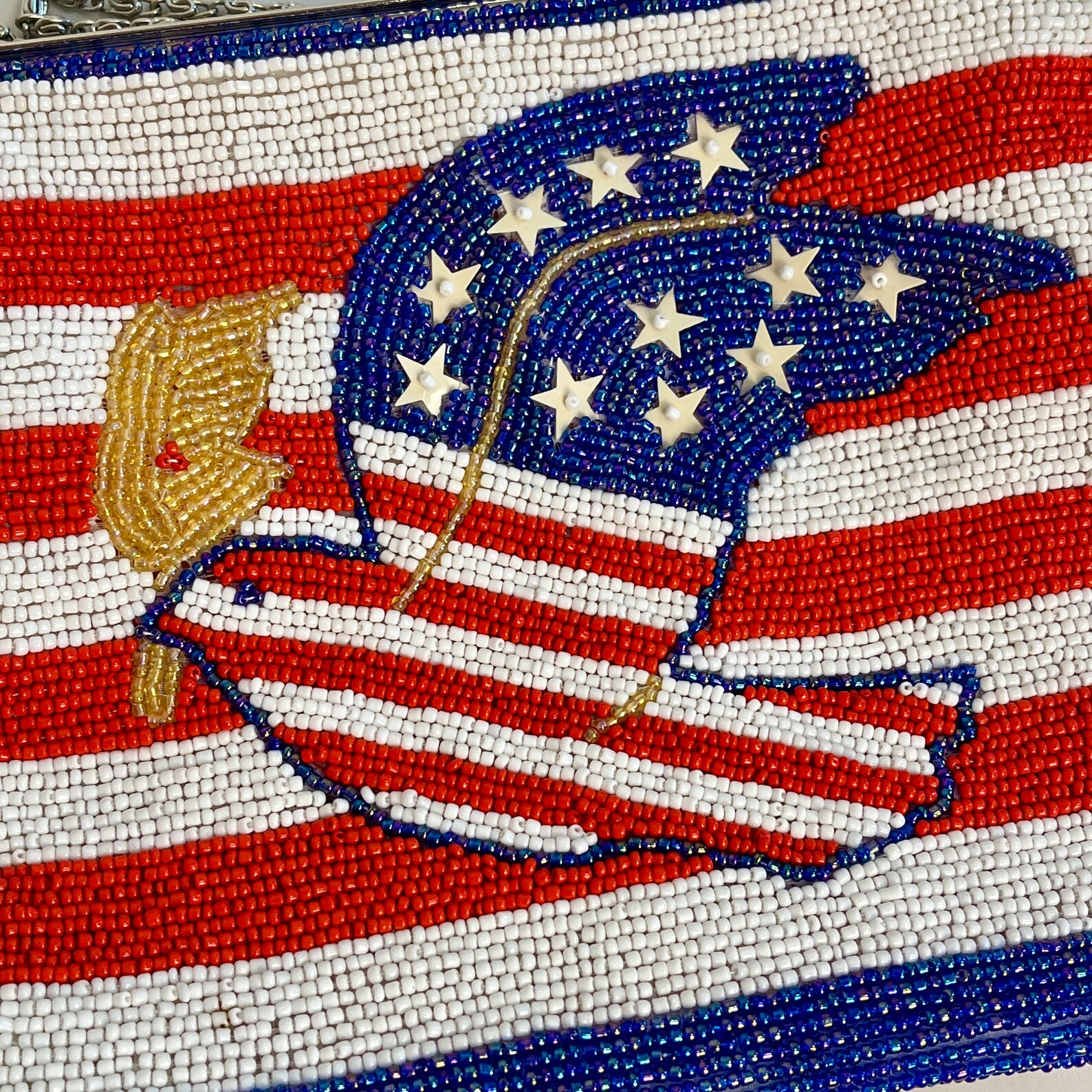 1960's Beaded Purse With Peace Dove - Etsy