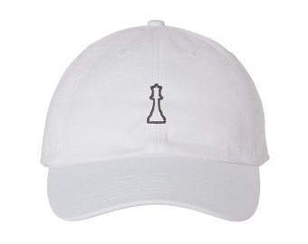 Chess Embroidered Cap - Etsy