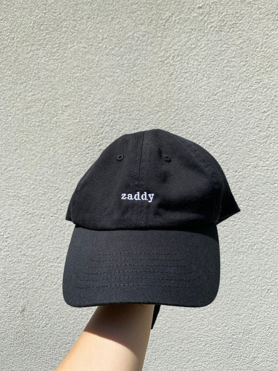 Zaddy Adjustable Embroidered Baseball Cap/hat Multiple Colors Gift ...