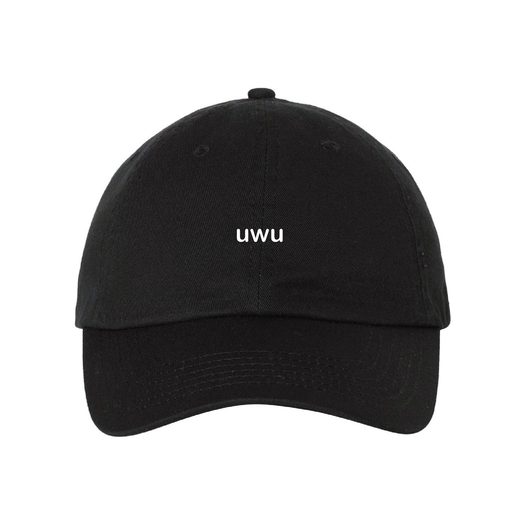 Uwu Cute Weeb Adjustable Embroidered Baseball Cap/hat - Etsy