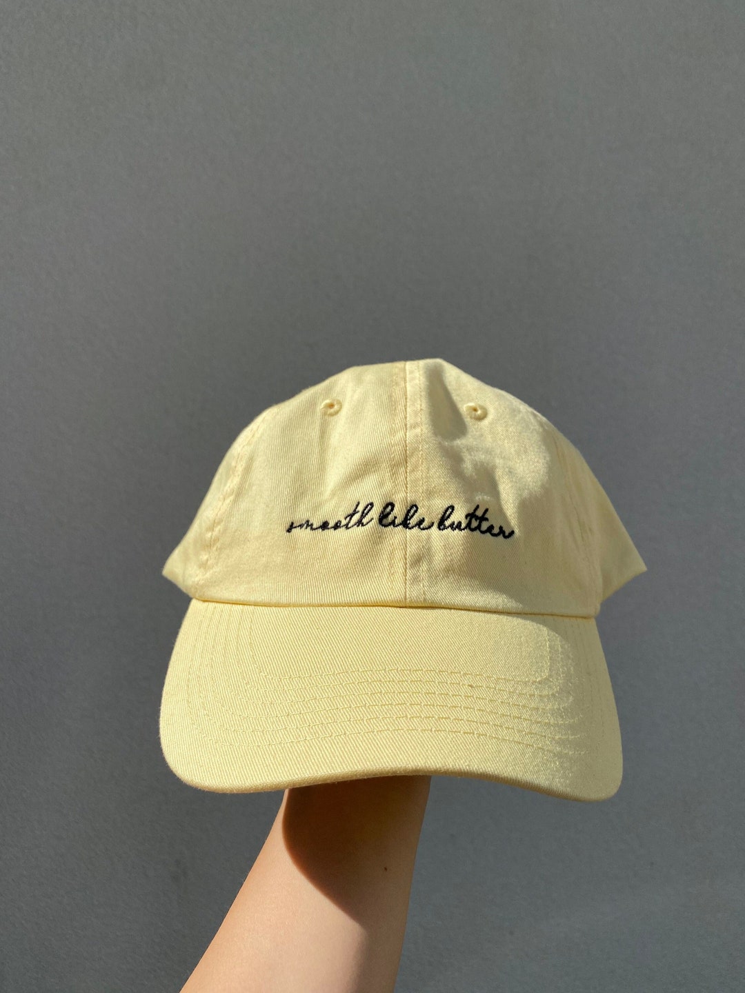 Smooth Like Butter - BTS Hat - KPOP - Adjustable Embroidered Baseball ...