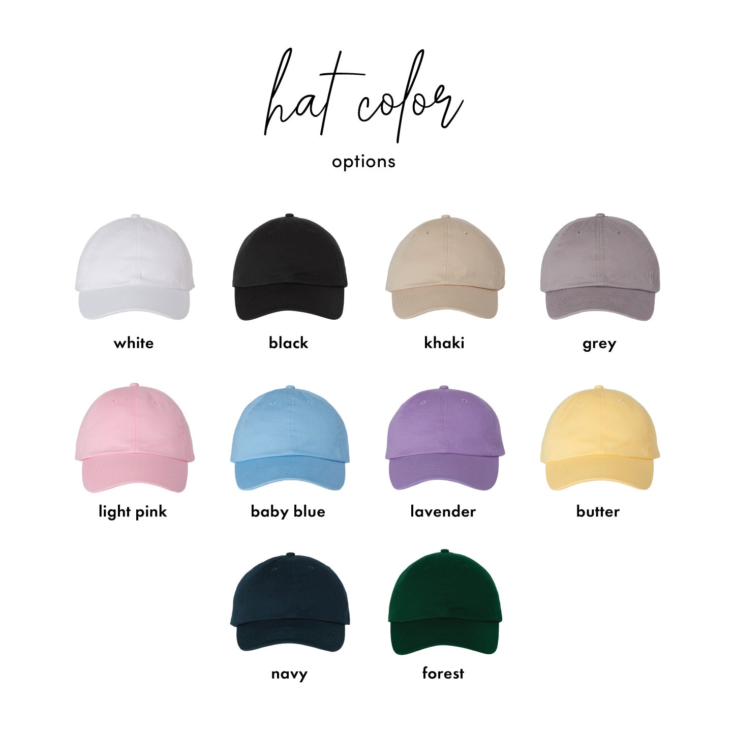 Customized Name Hat Your Name Here Personalized Dad Hat | Etsy