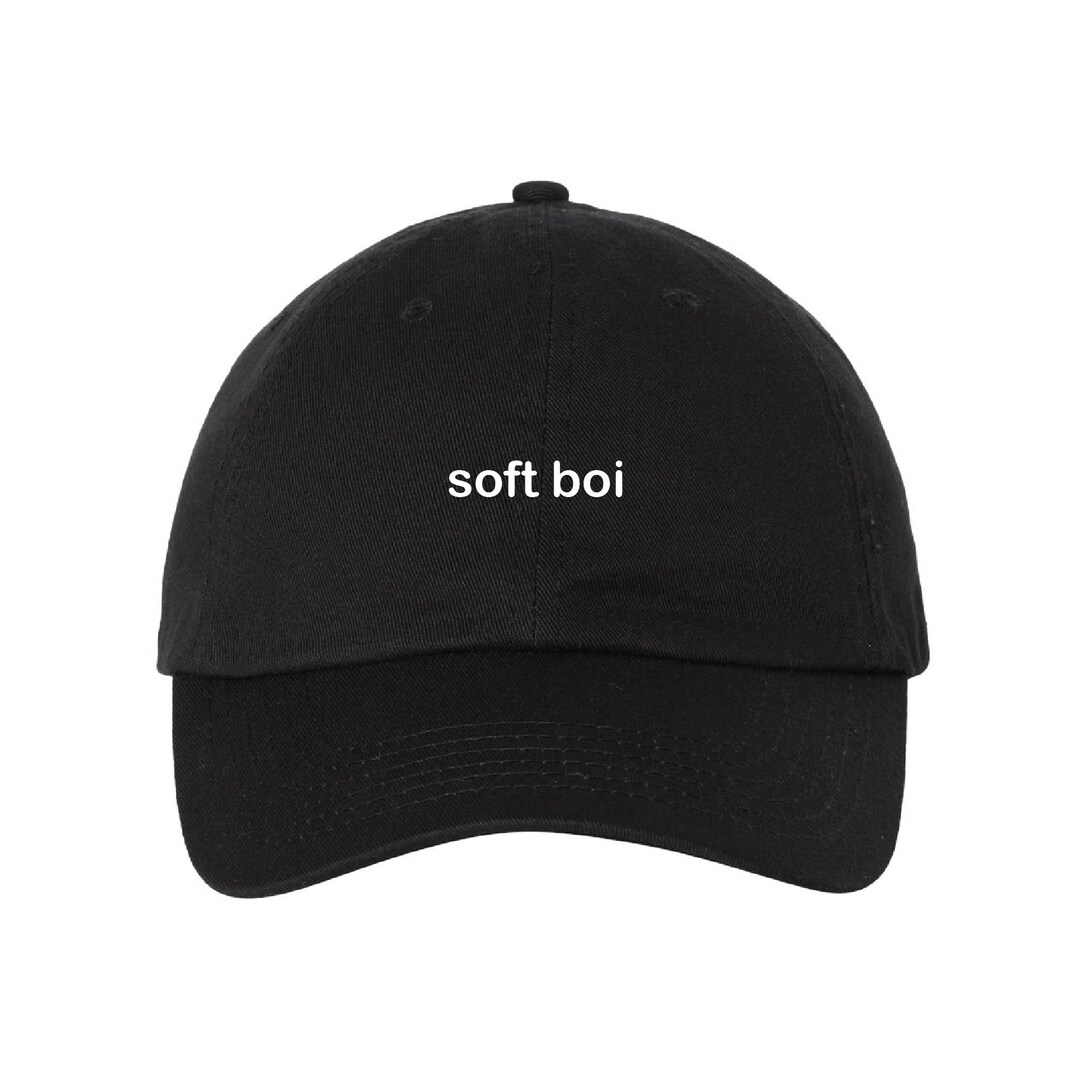 Soft Boi - Adjustable Embroidered Baseball Cap - Multiple Colors - Gift ...