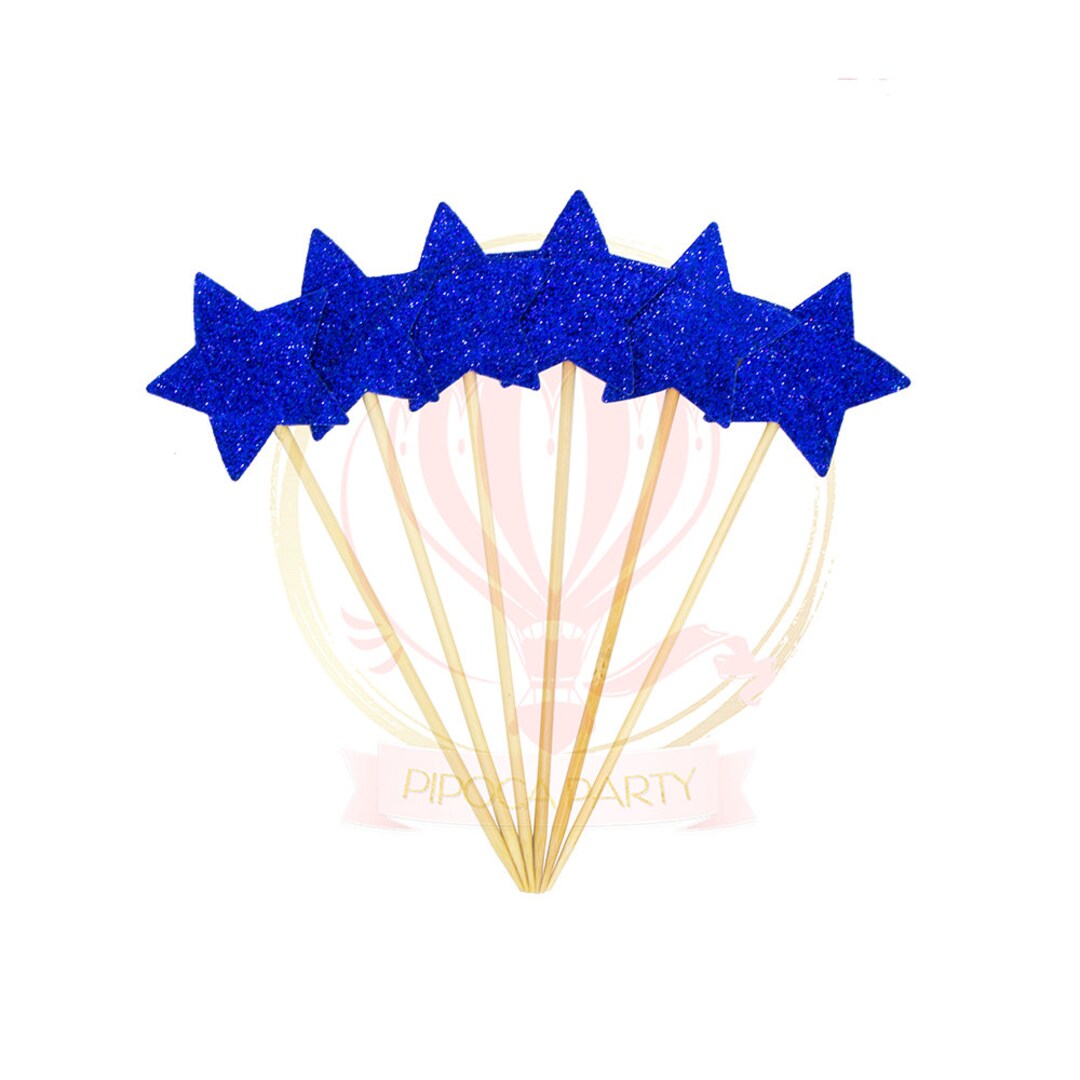 Star Cake Toppers, Birthday Party, Galaxy Party, Space Party, Baby ...