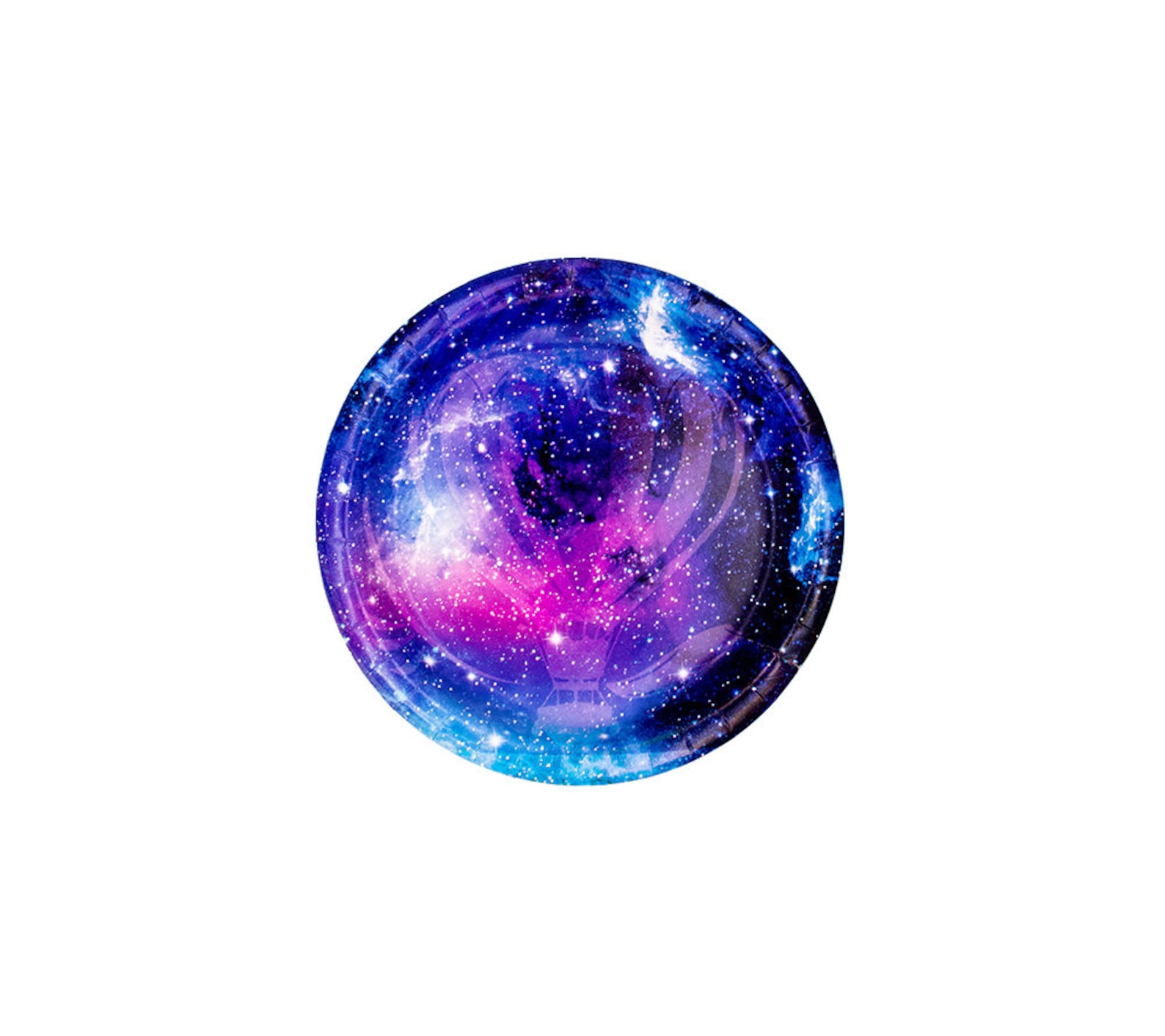 8 Small Party Galaxy Plates, Space Party, Birthday Party, Galaxy Party ...