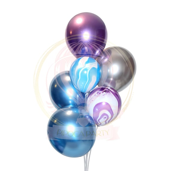 6 Galaxy Party Balloons Space Party Birthday Party Baby | Etsy