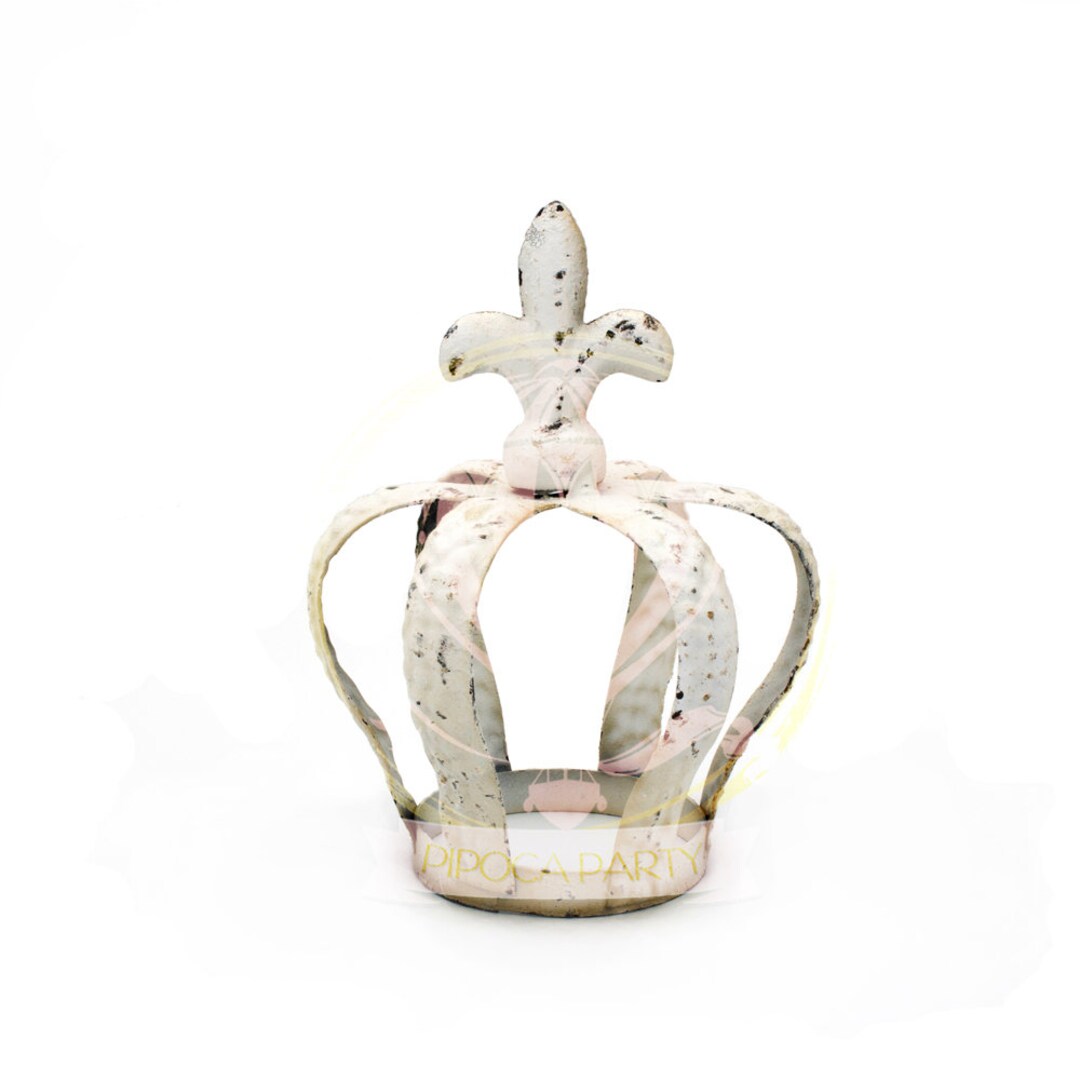 White Royal Distress Crown, Wedding Decoration, Swan Party, Alice in ...